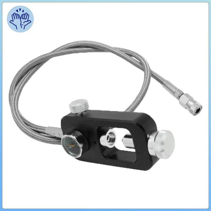 wishshopezxh 4500psi Yolk Fill Station for HPA Tanks, High Pressure ...