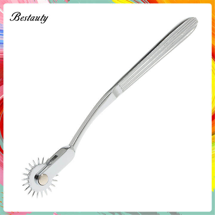Med-ical Diagnostic Reflex Hammer Stainless Steel Pin Wheel Gear Roller Rolling Wartenberg Wheel ...
