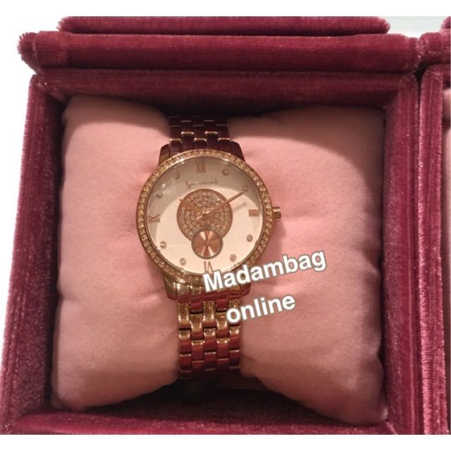 Lyn Around Watch นาฬิกาข้อมือ สีโรสโกลด์ | Lazada.co.th