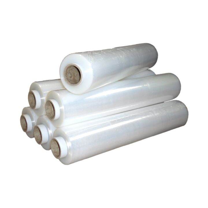 500mm Clear Stretch Film / Wrapping Roll / Plastic Pallet Wrap 3kg x 1 ...