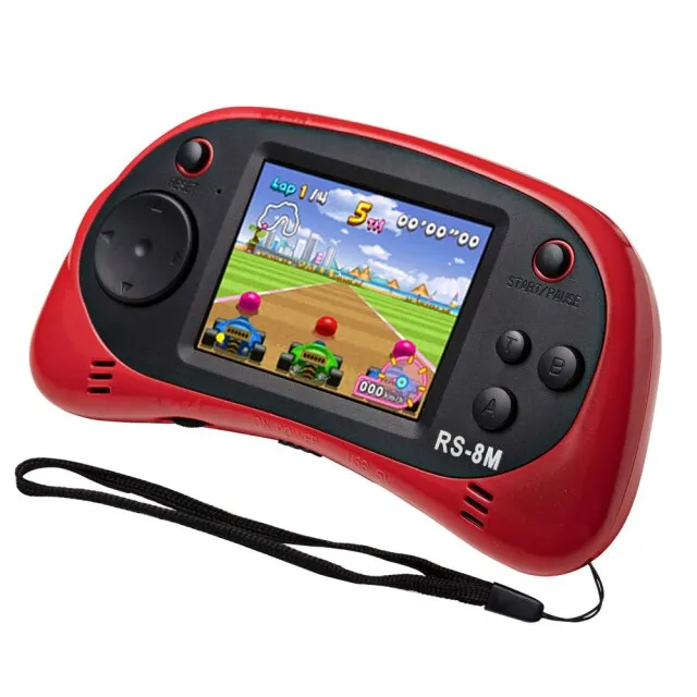Kids Portable Game Player, RS-8 Retro 16 Bit HD Handheld Game Built-In ...