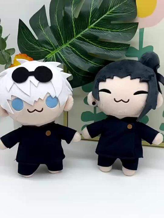 ใหม่ Gojo Saturo Geto Suguru Jujutsu Kaisen คอสเพลย์ Plush น่ารัก Soft ...