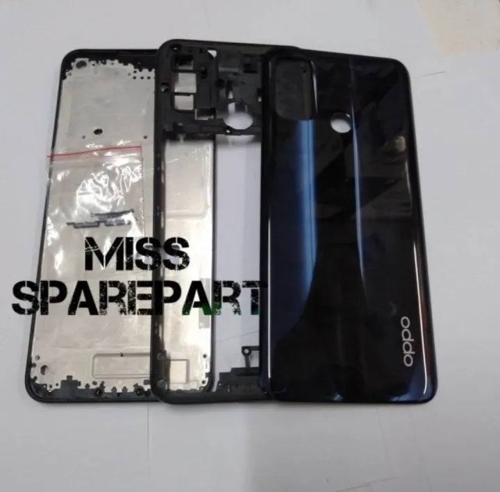 Casing Housing OPPO A53 Fullset Back Casing Tulang Kerangka Dan Frame ...