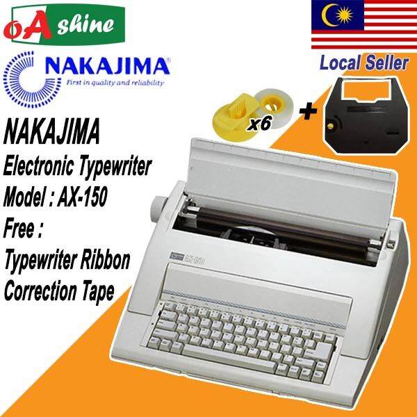 Electronic Typewriter / Typewriter / Nakajima AX-150 / Electronic ...