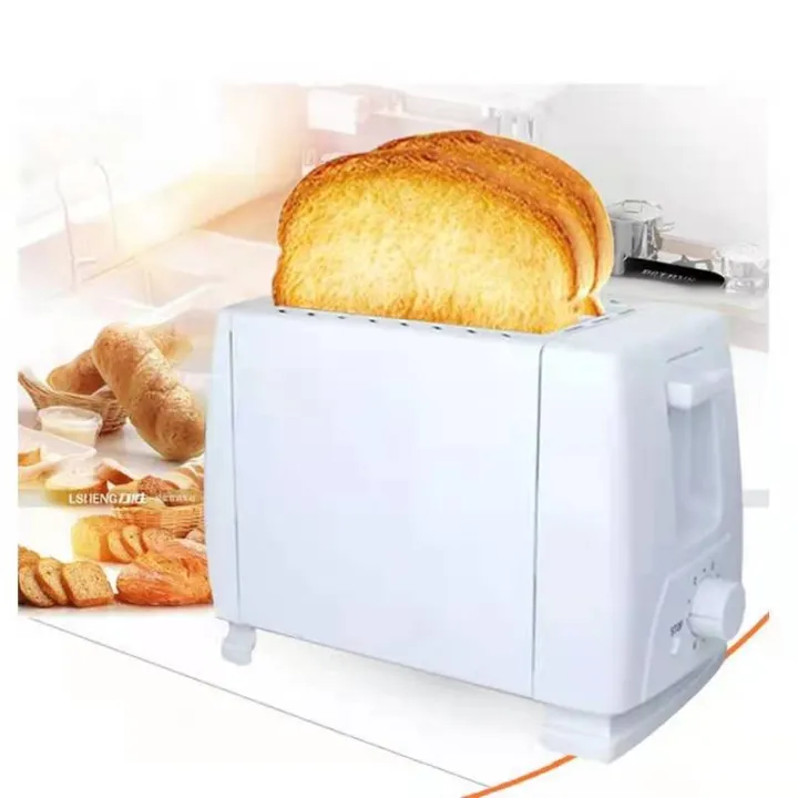 Bread Toaster 2 Slot Toaster Machine Electric Breakfast Maker Sandwich ...