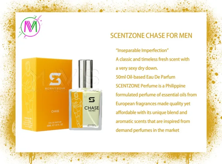 ScentZone Eau de Parfum "CHASE" for HIM | Lazada PH