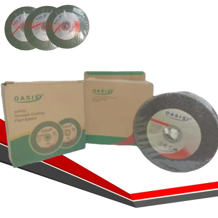 OASIS Metal Fast Cutting Disc 4 Inches (color black and green) per 25 ...