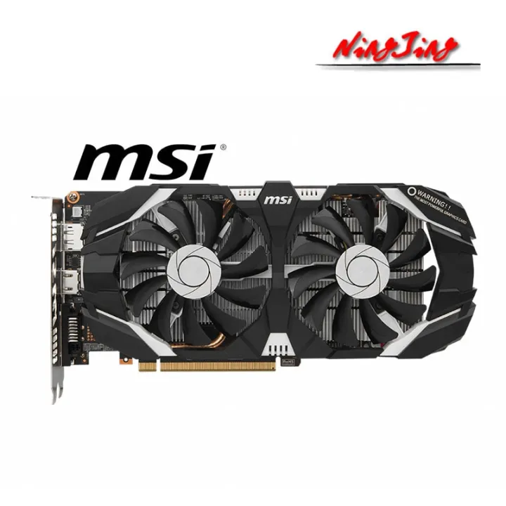 2 MSI Geforce GTX 1060 3G 5G 6G 8008Mhz PCI-E 3.0X16 GDDR5 160-92Bit ...