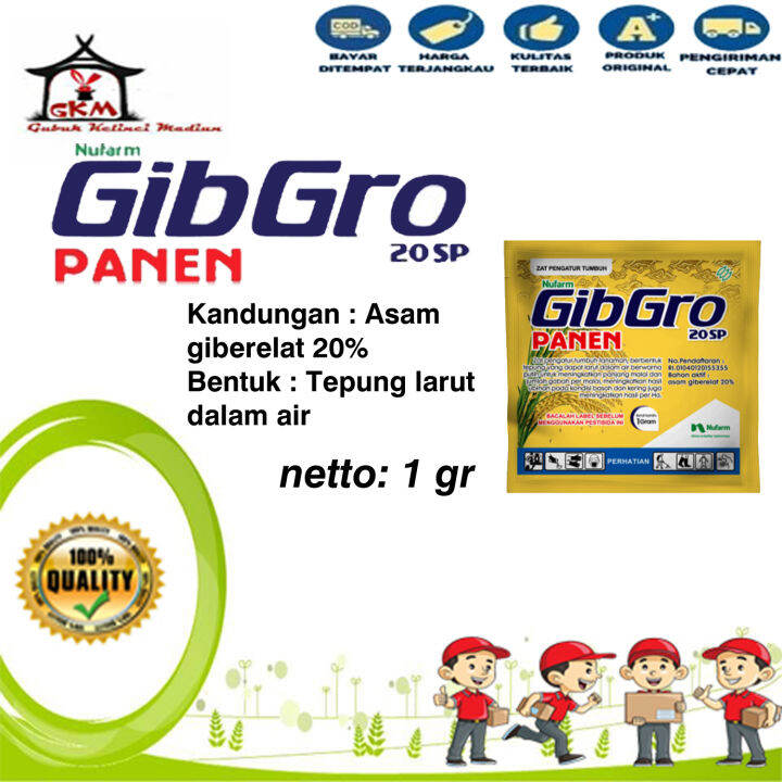 Gibgro 20SP Gibgro Panen 1 Gram | Lazada Indonesia