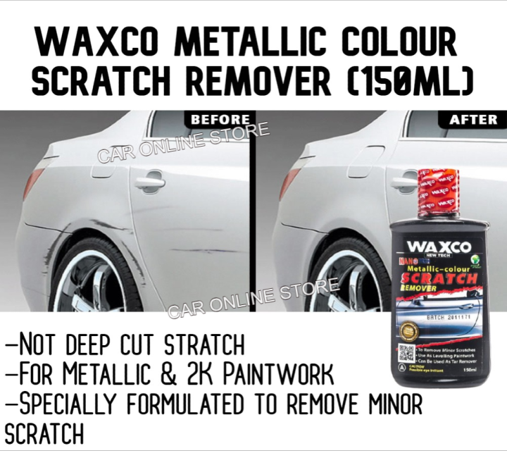 Waxco Metallic Colour Scratch Remover (150ml) | Lazada
