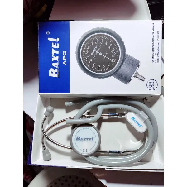ORIGINAL BAXTEL SET Stethoscopes. SPHYG. (BLK SCREEN) | Lazada PH