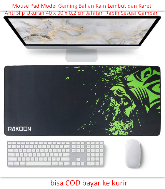 Mouse Pad Model Gaming Bahan Kain Lembut dan Karet Anti Slip Ukuran 40 ...