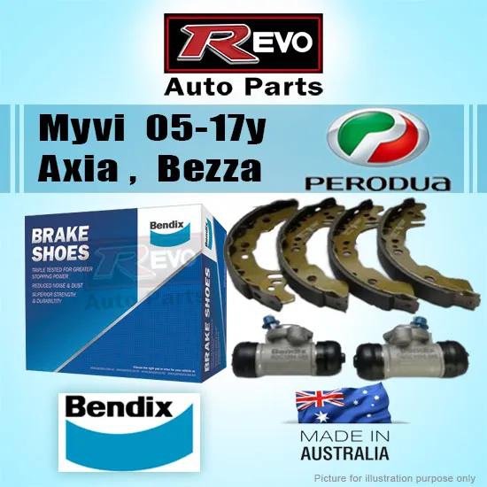 100 % Original Bendix Australia Import Perodua Myvi Axia Bezza Brake ...