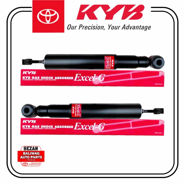 KYB KAYABA TOYOTA FORTUNER 4X2 4X4 2005-2015 SHOCK ABSORBER REAR SET 349017 | Lazada PH