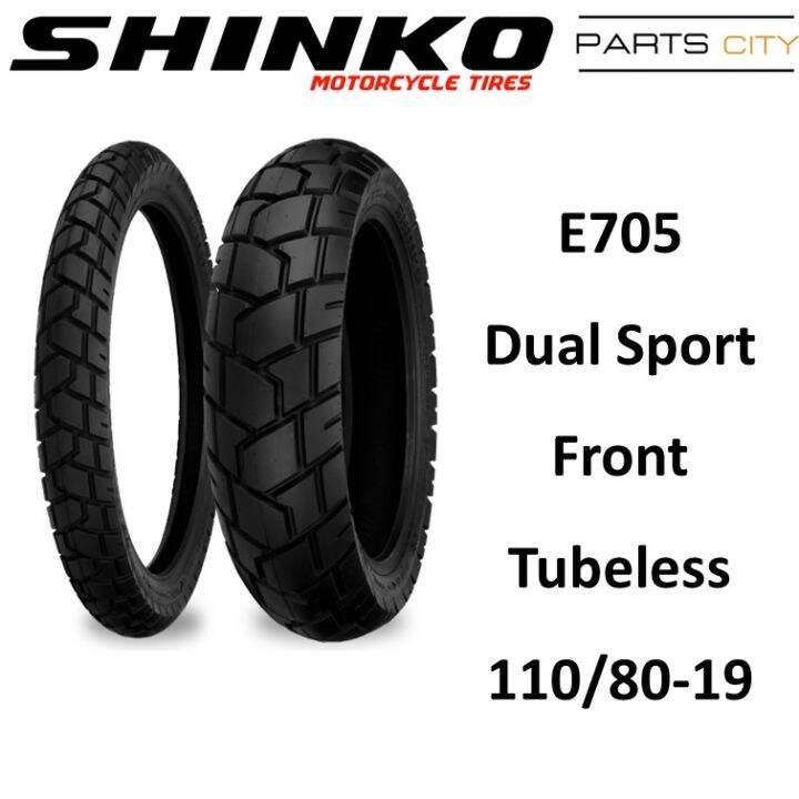 Shinko Tires E705 110/80-19 F TL | Lazada PH