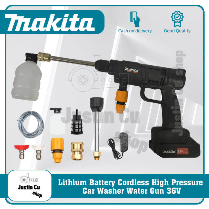 Makita 36 Cordless High Pressure Car Washer Water Gun | Lazada PH Makita 36 Cordless High Pressure Car Washer Water Gun | Lazada PH