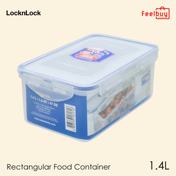 Lock & Lock HPL817H - Rectangular Tall Food Container Kotak Penyimpanan ...