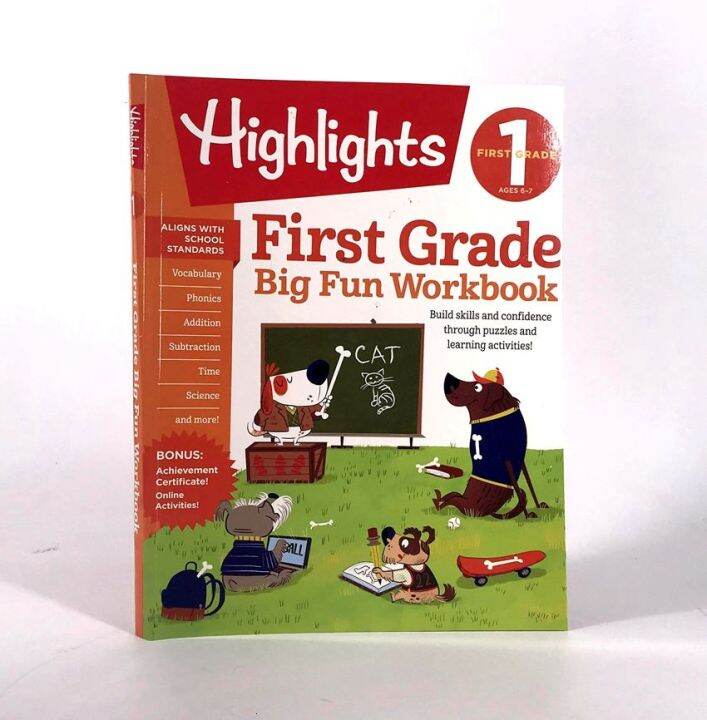 The First Grade Big Fun Workbook focuses on the First Grade Big Fun ...