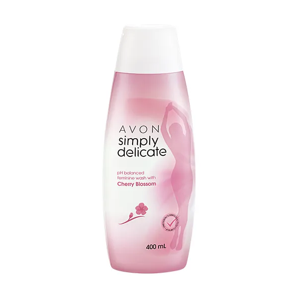 Avon SIMPLY DELICATE CHERRY BLOSSOM FEMININE WASH 400ML | Lazada PH