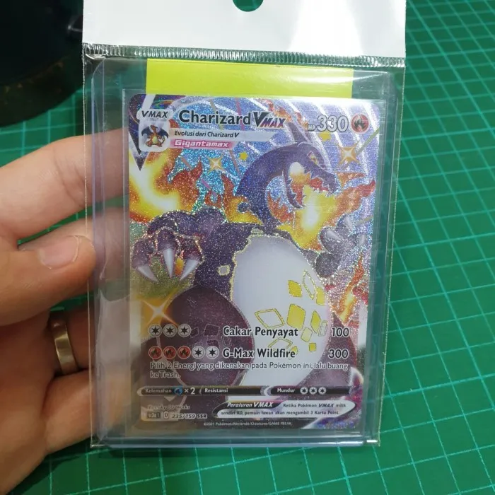 Kartu Pokemon TCG Indonesia - Charizard VMAX Berkilau Shiny SSR - | Lazada Indonesia