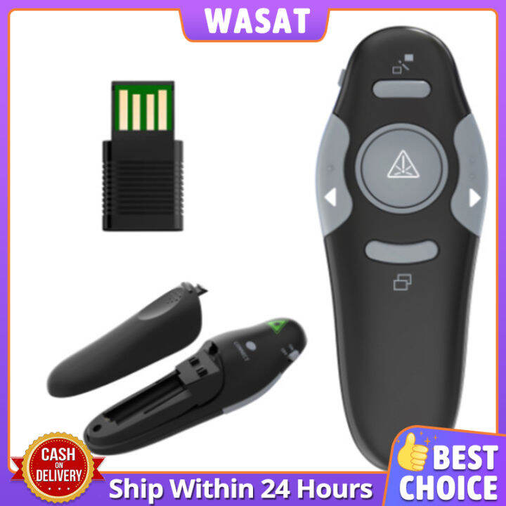 Wireless PPT Presenter Pointer Clicker Laser for School Teaching ...
