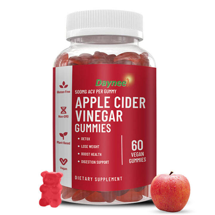 Daynee Apple Cider Vinegar Gummies Weight Control Slimming Health Gummy ...