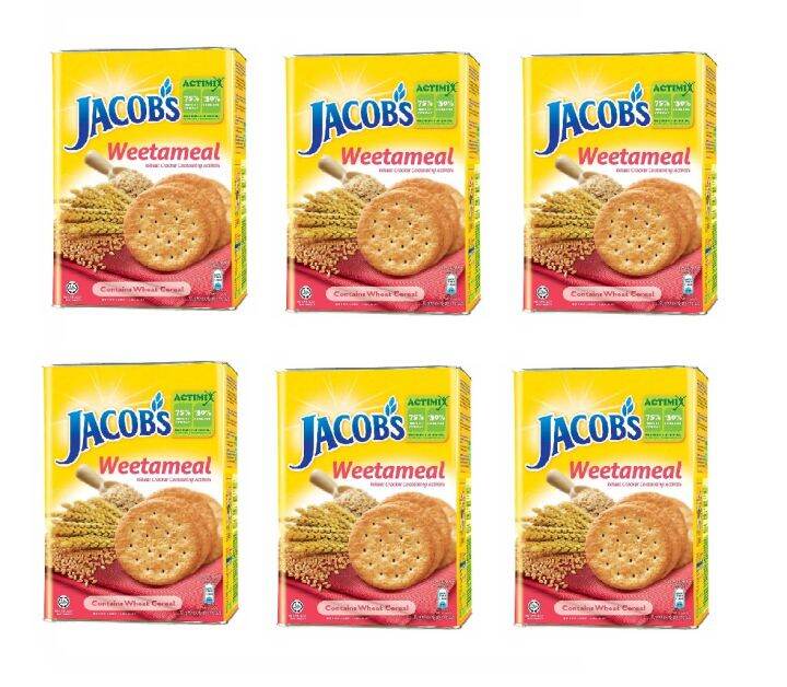 JACOB'S WEETAMEAL CRACKER 700G X 6 #Okborong #Borong #Mondelez #Munchy ...