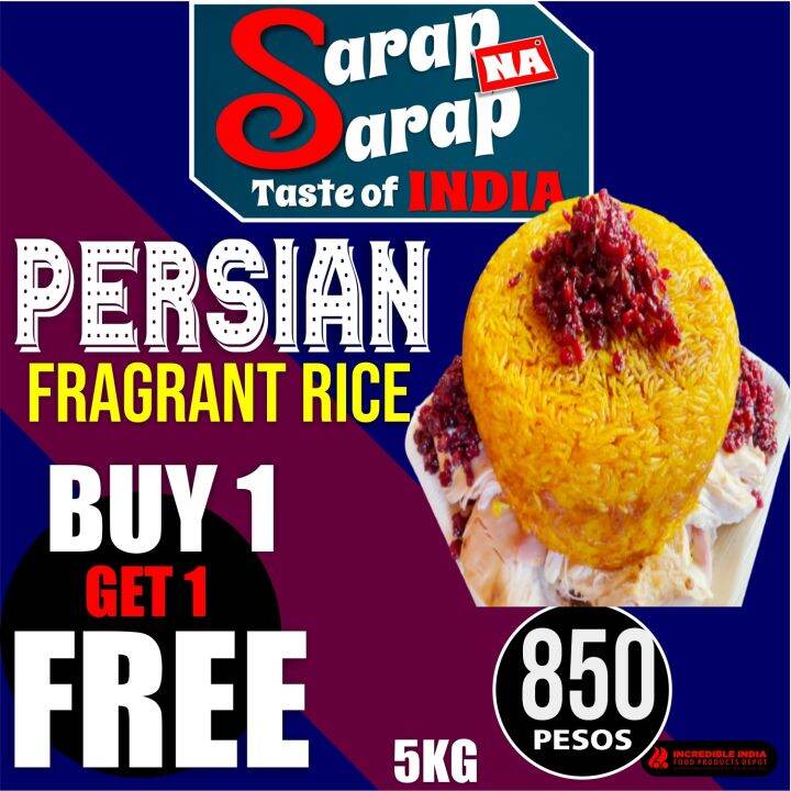 SARAP NA SARAP Persian Fragrance Rice 5kg Buy 1 Get 1 Free( This is not ...
