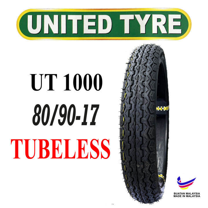 Tayar Paling Murah 80/90-17 ( Bunga Titi ) Tayar Motor Tubeless size 17 ...