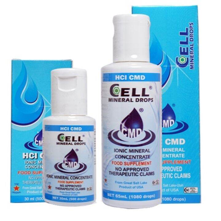 HCI CMD Cell Mineral Drops Ionic and Trace Mineral Food Supplement COD ...