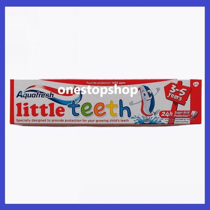 Aquafresh Little Teeth Toothpaste 3-5years 50mL | Lazada PH
