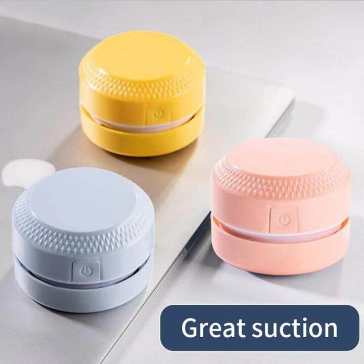 【A NEW】 Desktop Cleaner Mini Portable Vacuum Office Corner Desk Dust ...