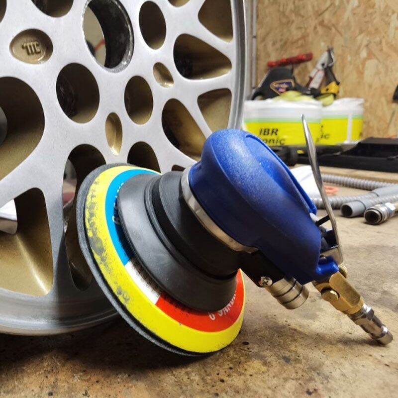 เครื่องขัดเงา 5 นิ้ว 5 Inches Self-vacuum Pneumatic Sanders Pneumatic ...