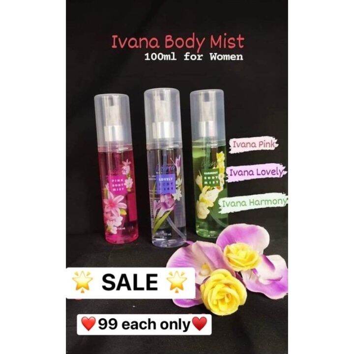 SALE‼️ IVANA BODY MIST 100ml | Lazada PH