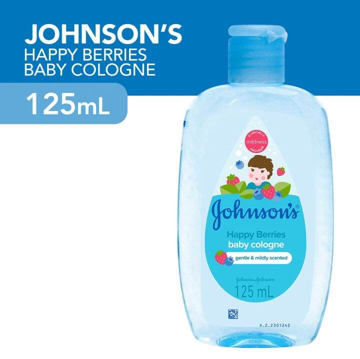 JOHNSONS® happy berries baby cologne 125mL | Lazada PH