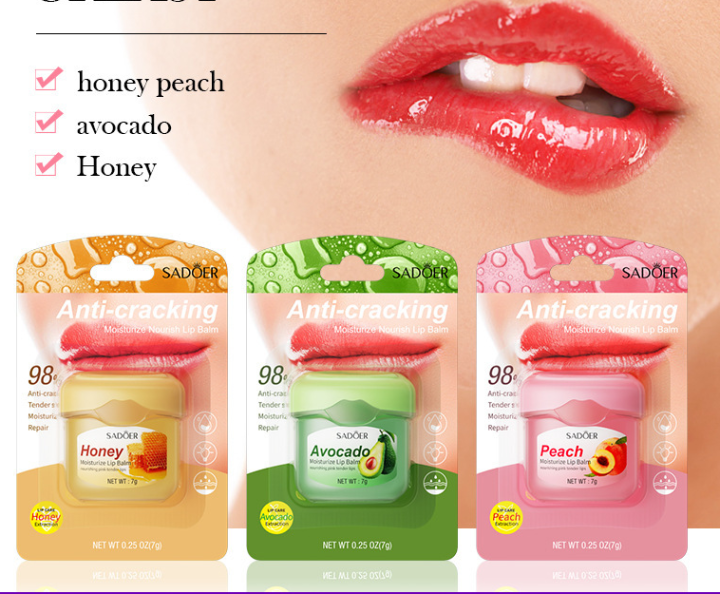 Vaseline Lip Balm Moisturizing Lipstick Base Moisturizer Makeup Natural Plant Anti-Cracking Lip ...