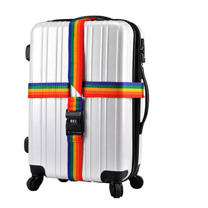 3 Digits Password Lock Travel Suitcase Buckle Strap Packing Luggage ...