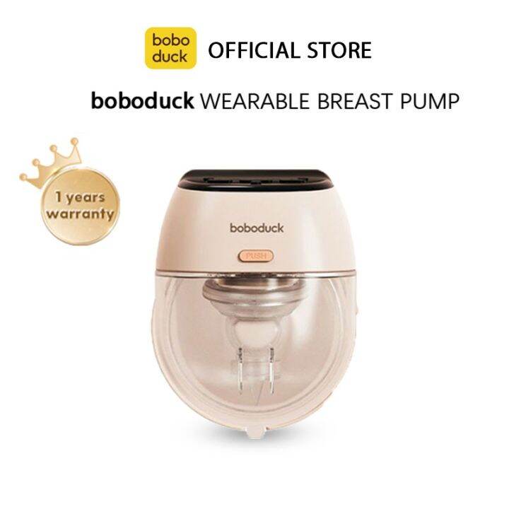 Boboduck Wearable Breast Pump Electric Handsfree Breast Pump Wireless Pam Susu Tanpa Kawalan ...
