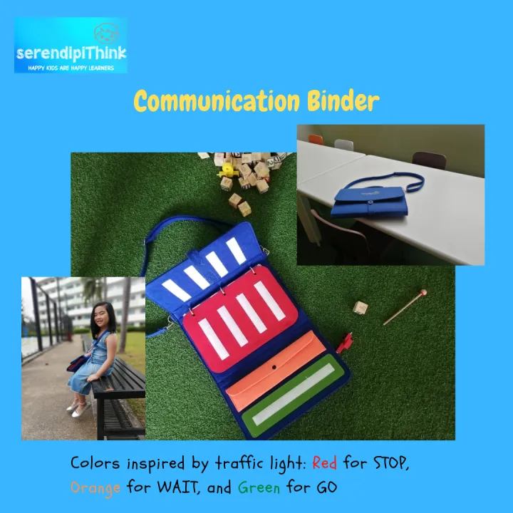 DIY Do-it-yourself Serendipithink Communication Binder AAC for speech ...