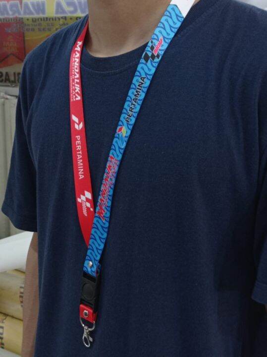 LANYARD MOTO GP Mandalika / Lanyard MotoGp Indonesia Lombok Pertamina ...