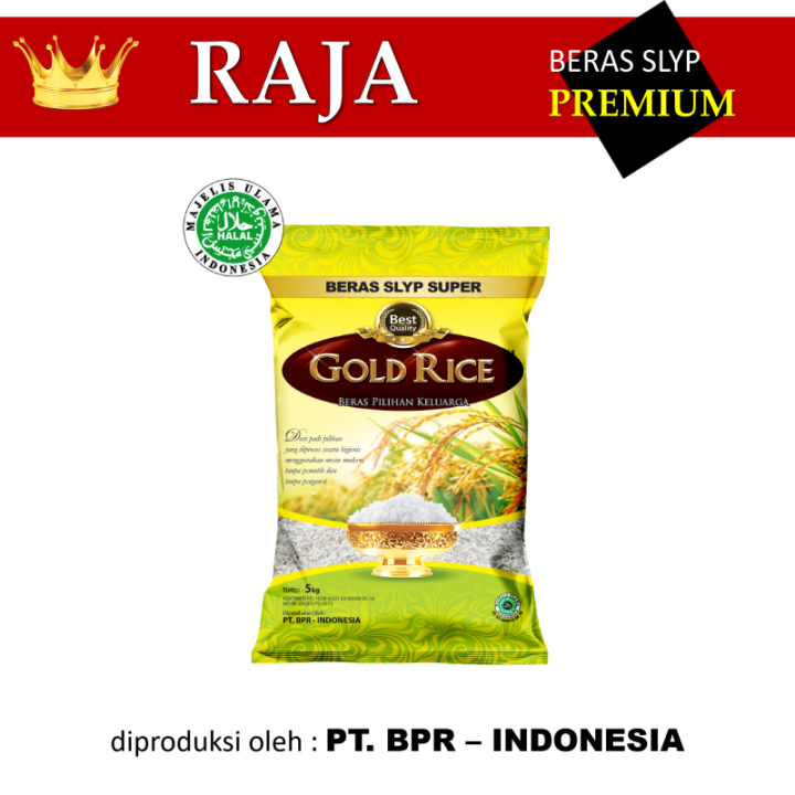 Gold Rice Beras Premium 5 Kg | Lazada Indonesia