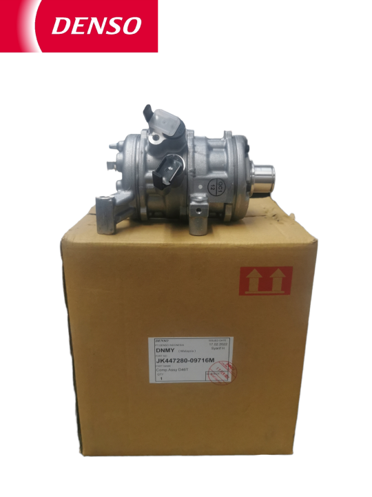 DENSO 447280-0970 Compressor for Perodua Myvi 2011, Alza 10SA13C ...