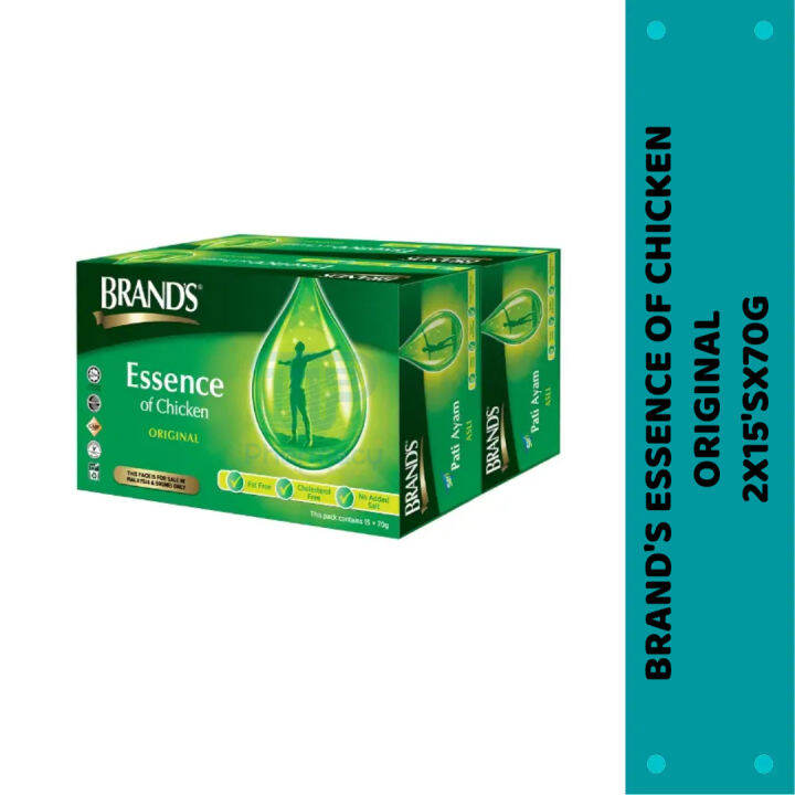 BRAND'S ESSENCE OF CHICKEN ORIGINAL 30X70G | Lazada