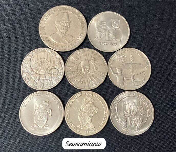 (Authentic) Malaysia Commemorative coin: 1 Ringgit , 5 Ringgit | Lazada