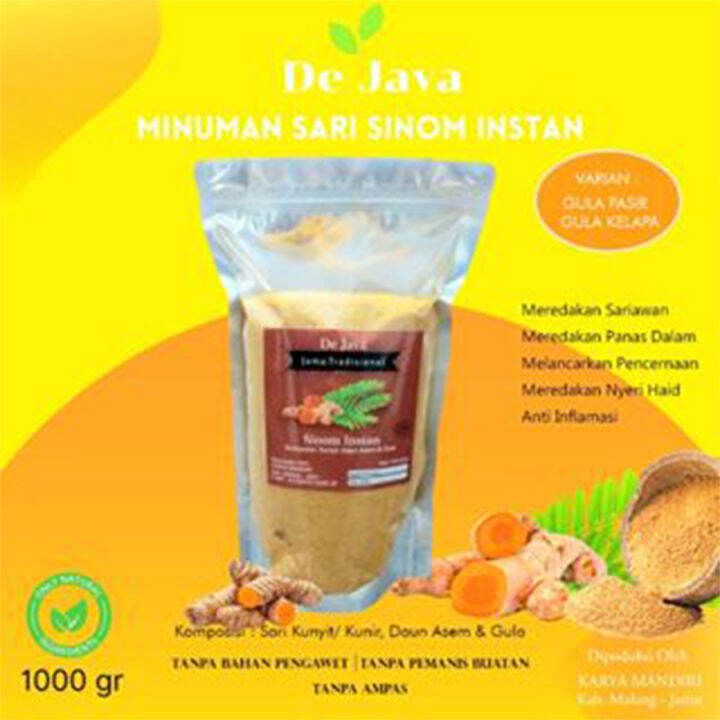 Sinom Instan Dejava Sinom Bubuk Minuman Jamu Tradisional Sari Sinom ...