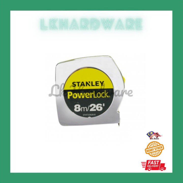 Stanley PowerLock Measuring Tape 8 meters | Lazada