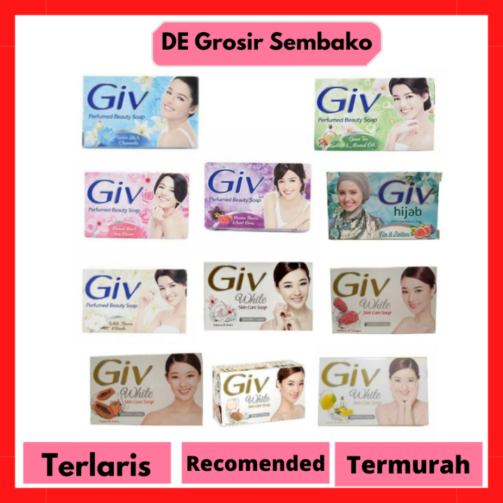 Sabun Mandi Batang GIV Perfumed Beauty Soap 76gr | Lazada Indonesia