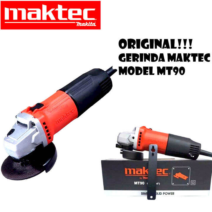 TOP 1 ORIGINAL!! MAKTEC MT90 MESIN GERINDA GRINDA TANGAN mesin potong ...