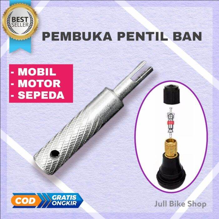Alat pembuka pentil kunci buka ban cop motor sepeda mobil pompa bukaan ...