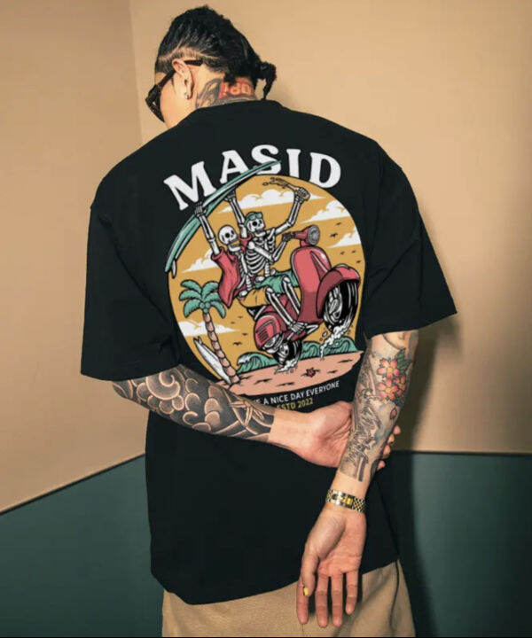 inspire streetwear Masid cotton shirt BACK TO BACK unisex | Lazada PH